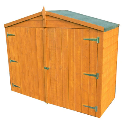 7 x 3 Feet Bike Store Garden Shed - Dip Treated | DIY at B&Q