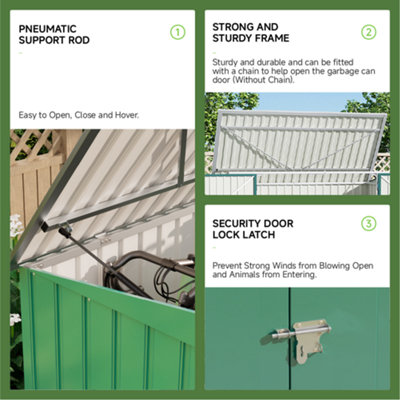Bike storage shed b&q store