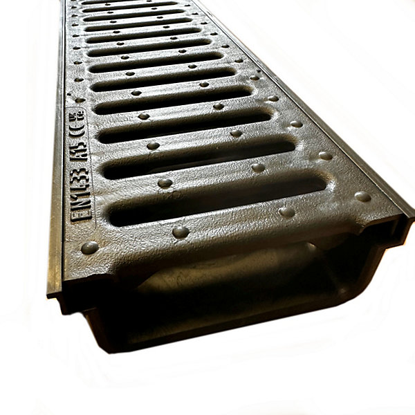 7 x Black Ultra Low Profile Shallow Flow Drain Plastic Grating 50mm ... 7 x Black Ultra Low Profile Shallow Flow Drain Plastic Grating 50mm ...
