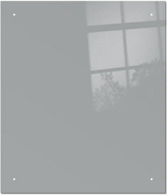 70 x 90cm Warm Pewter Glass Kitchen Splashback Splatter Screen Pre ...