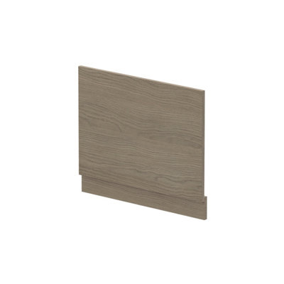 Buy 700mm Bath MFC End Panel & Plinth - Woodgrain Solace Oak | DIY at B&Q