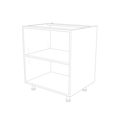 700mm Solid Birch Plywood Kitchen Base Unit