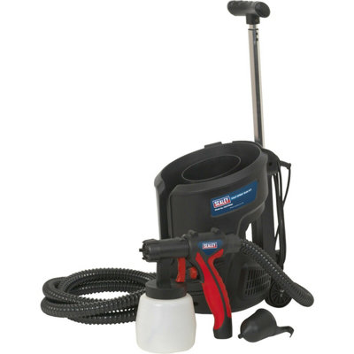 700W HVLP Electric Spray Gun Kit for Interior and Exterior Use