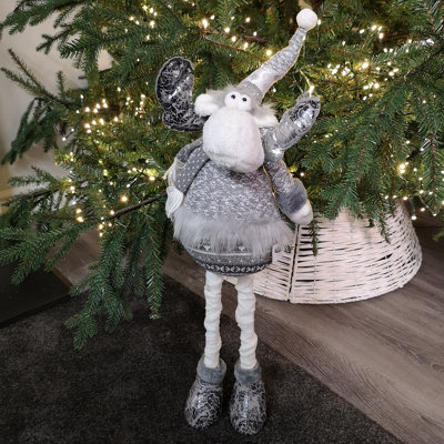 Christmas stuffed moose store