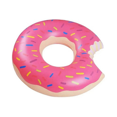70cm Inflatable Donut Swim Ring - Pool Float Tube