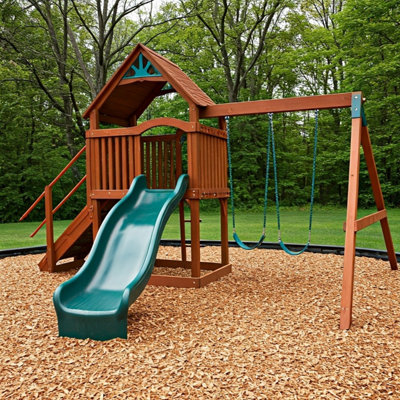 70L Garden Wood Chips Decorative Garden Childrens Play Area Pathway ...