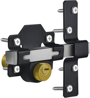 70mm Long Throw Door Lock, Double Locking, Stainless Steel, for Wooden ...
