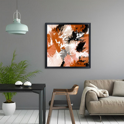 70x70cm Classic Black Modern Picture Frame - Poster Frame for Photos ...