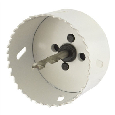 73mm HSS Hole Saw Holesaw Bi Metal Blade Cutter Drill And Drill Adaptor Arbor