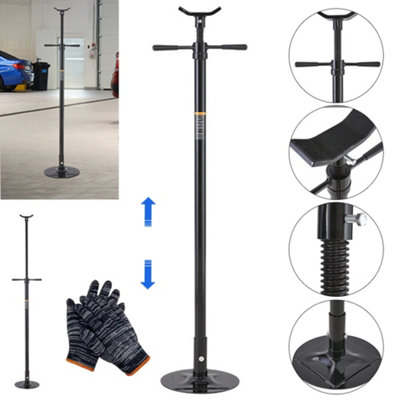 750KG 0.75T Gearbox Vertical Transmission Lift Jack Garage Car Fix ...