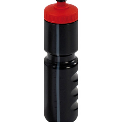 750ml Pull Top Sports Water Bottle - BLACK - Gym Training Bicycle Screw ...