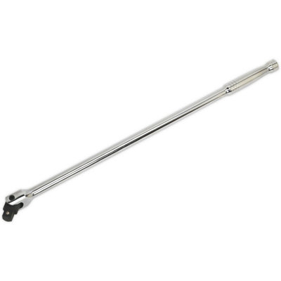 750mm Breaker Pull Bar - 3/4" Sq Drive Knuckle - Spring Loaded Socket ...