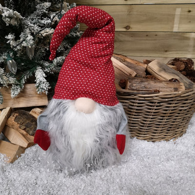 75cm Festive Gonk Cuddly Santa Indoor Christmas Plush Decoration in ...