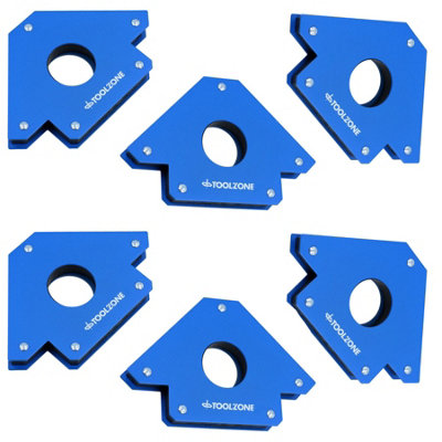 75lb Large Welding Welder Magnet Magnetic Holder Support 45 90 135 ...