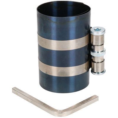 75mm - 175mm Piston Ring Compressor with Stainless Steel Clamp 100mm Height