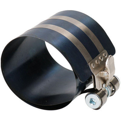 75mm - 175mm Piston Ring Compressor with Stainless Steel Clamp 100mm Height