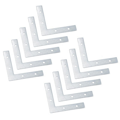 75mm (3in.) Corner Mending Plate Angle Bracket L Shape Reinforcing ...