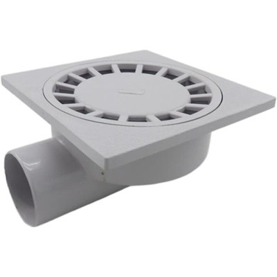 75MM PVC Wall Drain, ABS Heavy Duty Drainer, Bathroom, Shower, Floor ...