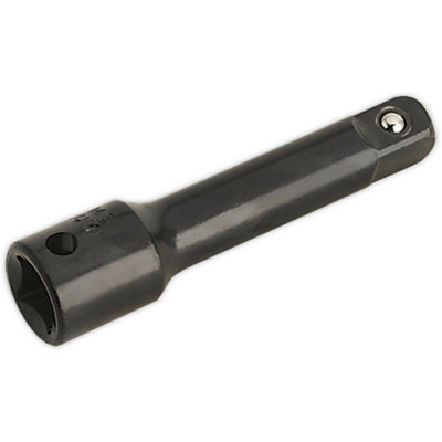 75mm Steel Impact Extension Bar for 3/8" Drive with Spring-Ball Retainer