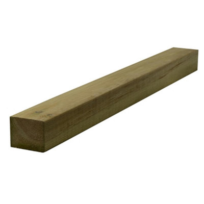 75mm x 100mm Regularised Treated Sawn Timber C16 - 3600mm Length ...