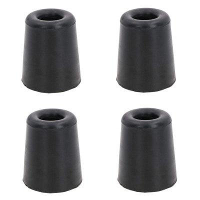 76mm Rubber Conical Buffer Bumper Stand off Door Stop Trailer Horse Box 4pc