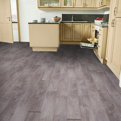 793 Alba Wood Effect with High Floor Grip Lino Flooring Sheet Vinyl ...