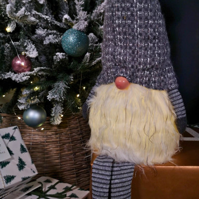 79cm Battery Operated Christmas Gonk with Dangly Legs Decoration in ...