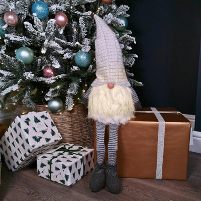 79cm Battery Operated Christmas Gonk with Dangly Legs Decoration in ...