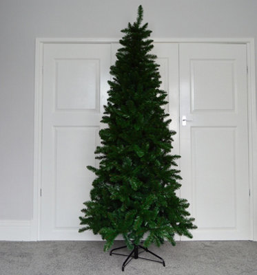 7ft (210cm) Newfoundland Slim (106cm) Pine Christmas Tree with 866 tips