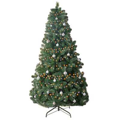 7ft Neo Scandinavian Tips Spruce Fir Tree Artificial Christmas Tree ...