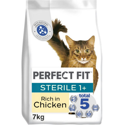 7kg Perfect Fit Advanced Nutrition Sterile Neutered Adult Dry Cat Food ...