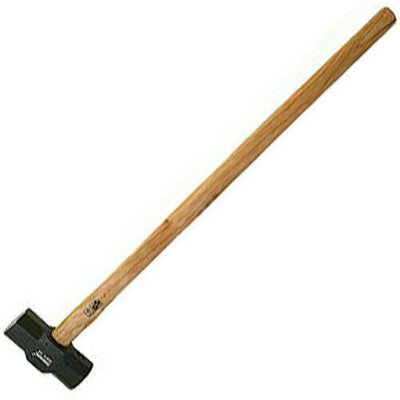 7lb Hardwood Sledge Hammer For Building & Demolition Heat Treated ...