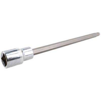7mm Hex Allen Key Long Bit Internal Socket Metric 1/2" Drive 200mm ...