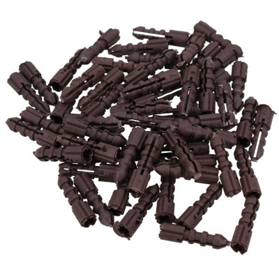 7mm Wall Raw Plug Anchor Raw plugs Fasteners Screw Fixings 60pc Set ...