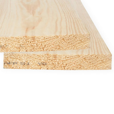 7x1.5 Inch Planed Timber (L)1200mm (W)169 (H)32mm Pack of 2