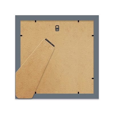 7x7" Grey Picture Frame - 7x7" Square Frame with 3x3" Mount for 7x7 ...