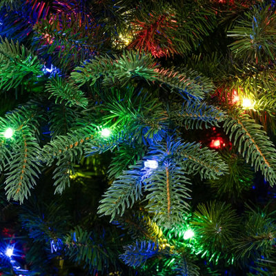 8.5ft Winchester Fir Artificial Pre-Lit PE Christmas Tree