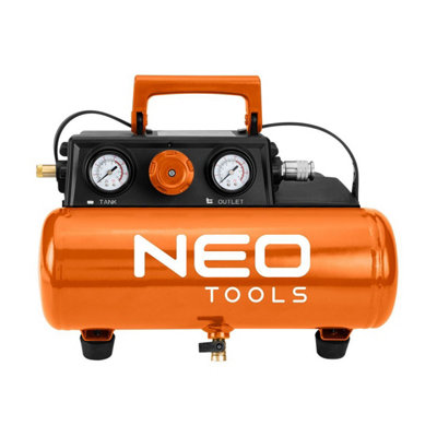 8 Bar 3.8L Compressor 18v No Battery NEO TOOLS