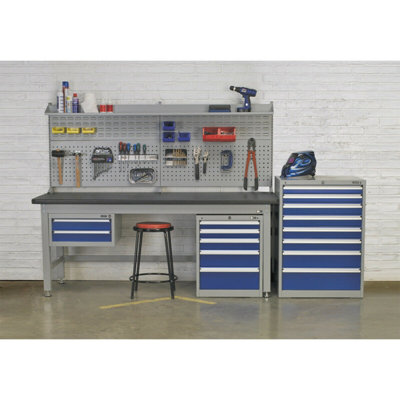 8 Drawer Heavy Duty Industrial Storage Cabinet with Locking System