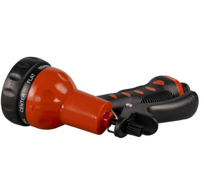 8 Function Garden Hose Spray Nozzle Head Gun Multi Pattern Adjustable ...