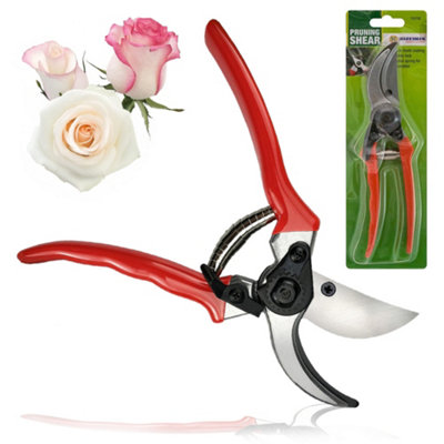 8" GARDEN PRUNING SHEAR SCISSOR SET SAFETY LOCK PLANTS GARDENING TOOL ...