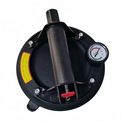 8 Inch Dual Glass Suction Lifters with Pressure Gauge 220KG Max ...