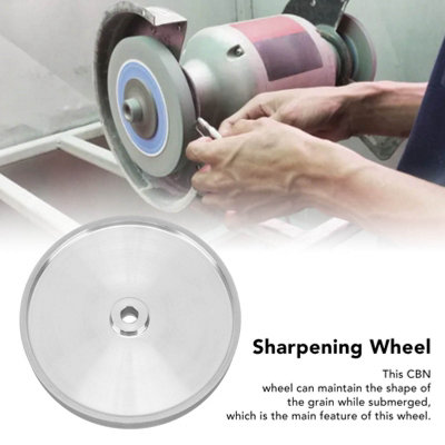 8-Inch Electroplated CBN and Diamond Grinding Wheel for Flat Grinders