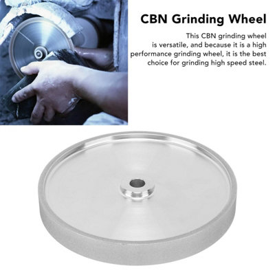 8-Inch Electroplated CBN and Diamond Grinding Wheel for Flat Grinders