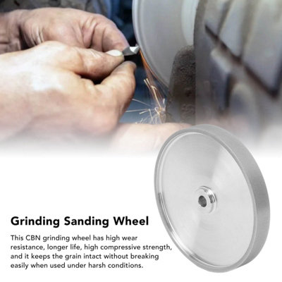 8-Inch Electroplated CBN and Diamond Grinding Wheel for Flat Grinders