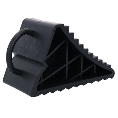 8 Pack Safety Wheel Chock Chocks Blocks Car Trailer Caravan Horsebox Wedge