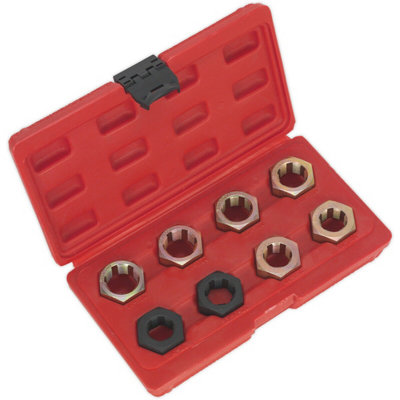 8-Piece CVJ Thread Chaser Set for Damaged Screw Thread Repair - M20 to ...