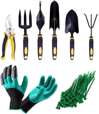 8 Piece Ergonomic Garden Tool Set