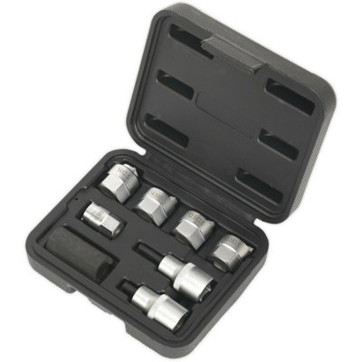 8-Piece McPherson Strut Nut Socket Set for 1/2-Inch Drive Vehicles