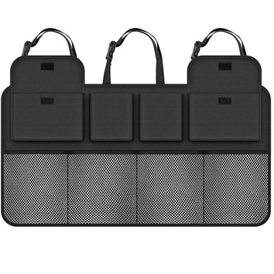 8 Pocket Car Boot Organiser Tidy Back Seat Storage Hanging Accessories ...